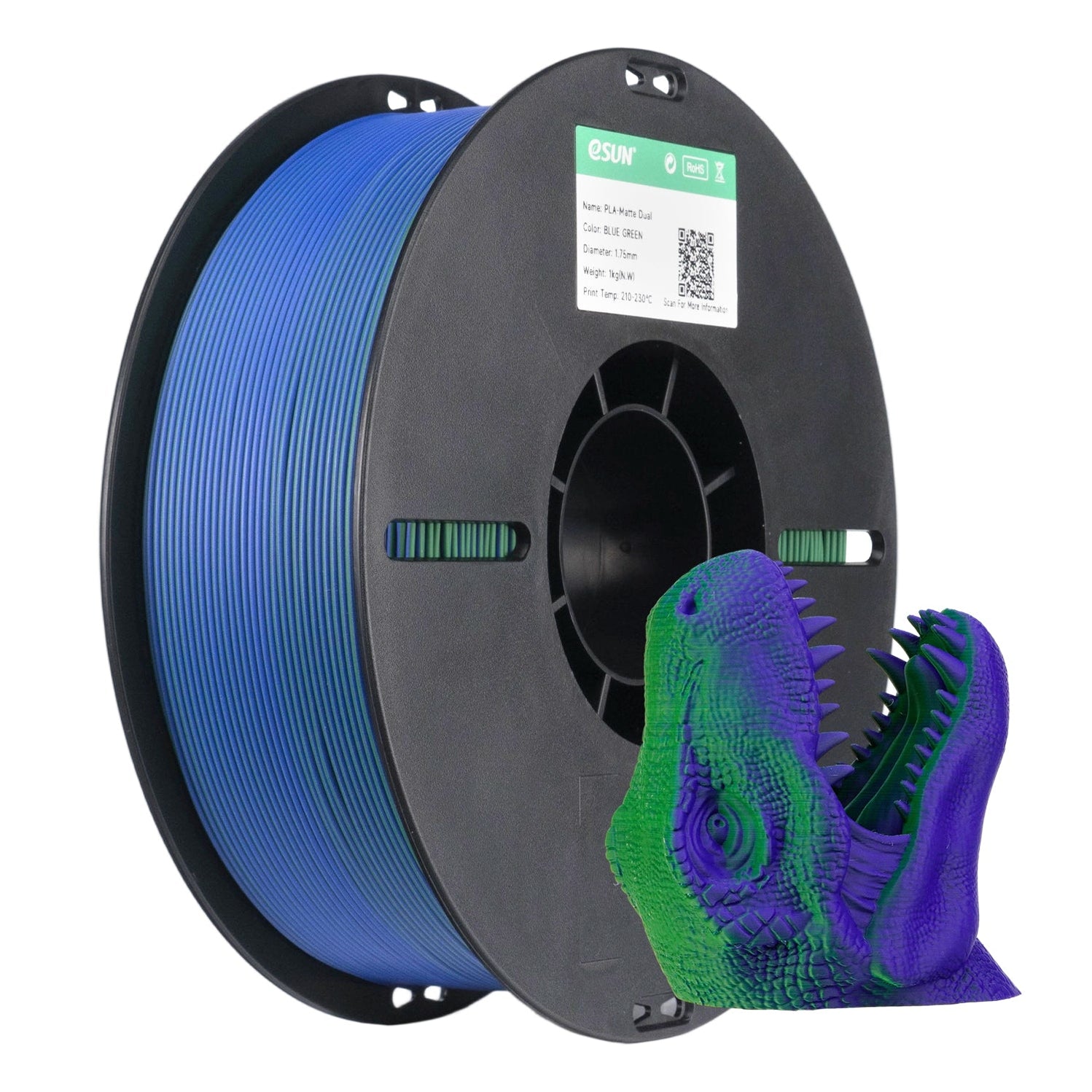 eSun Matte PLA 3D Print Filament 1.75mm 1kg | Cubic Technology