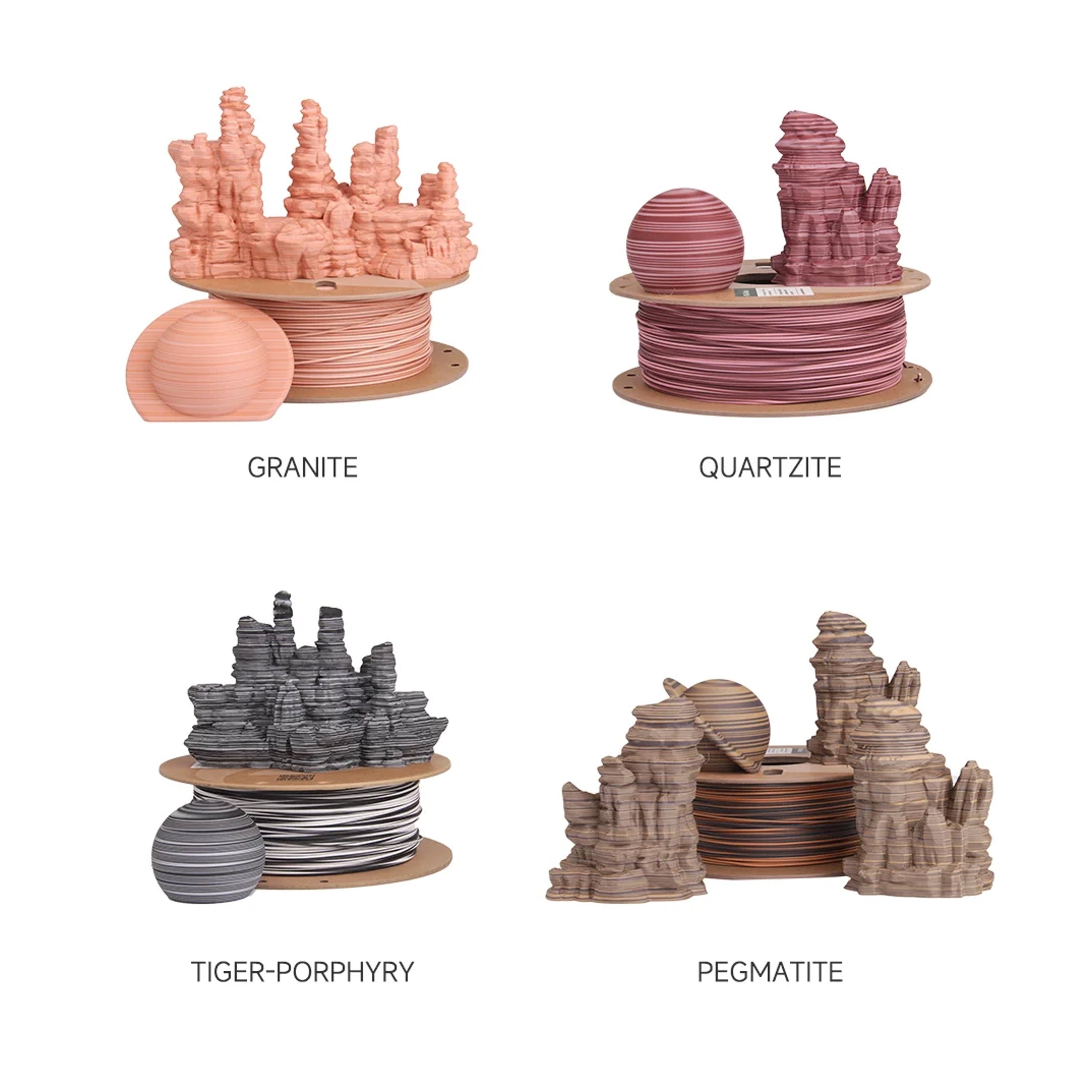 eSun PLA Rock 3D Print Filament | Cubic Technology