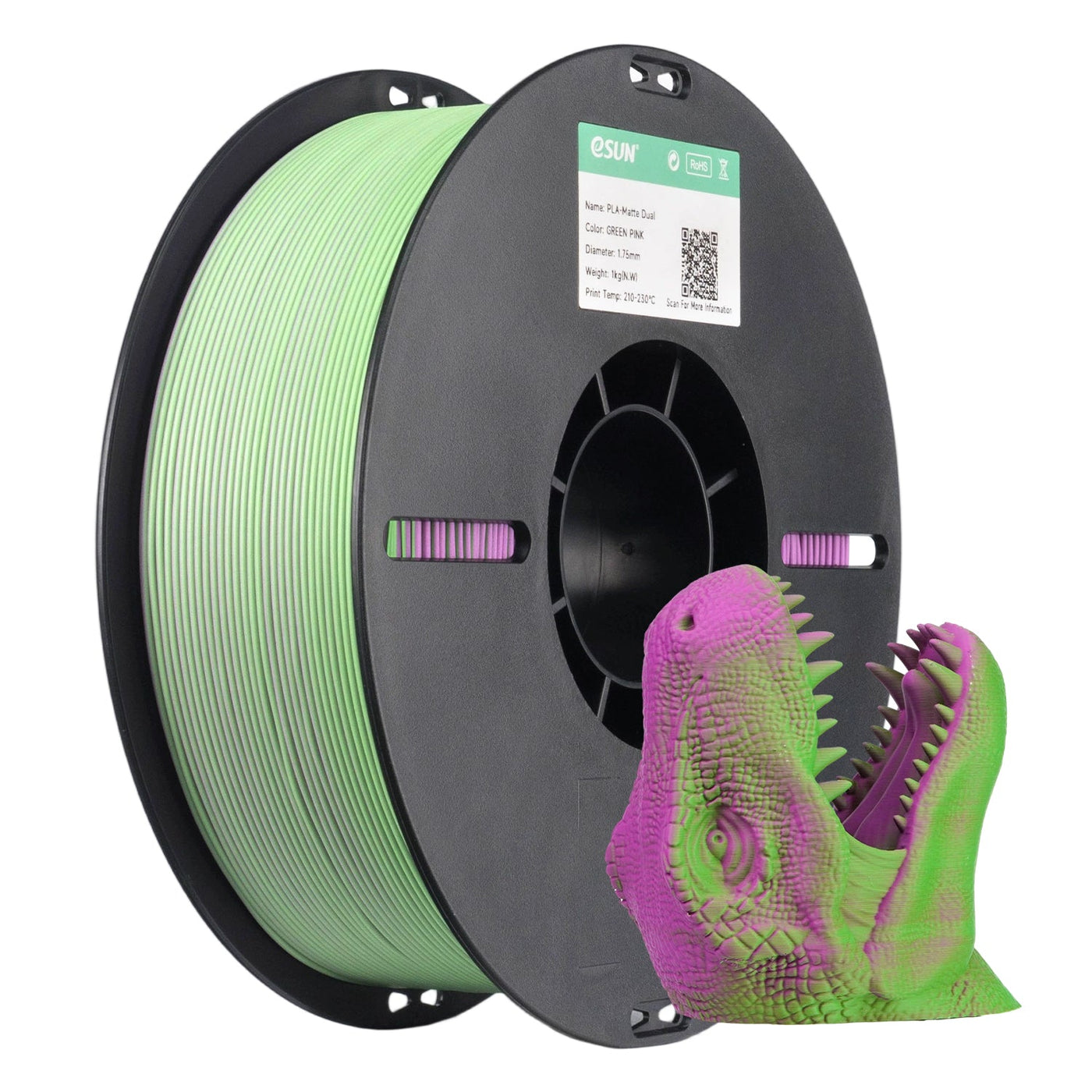 eSun Matte PLA 3D Print Filament 1.75mm 1kg | Cubic Technology