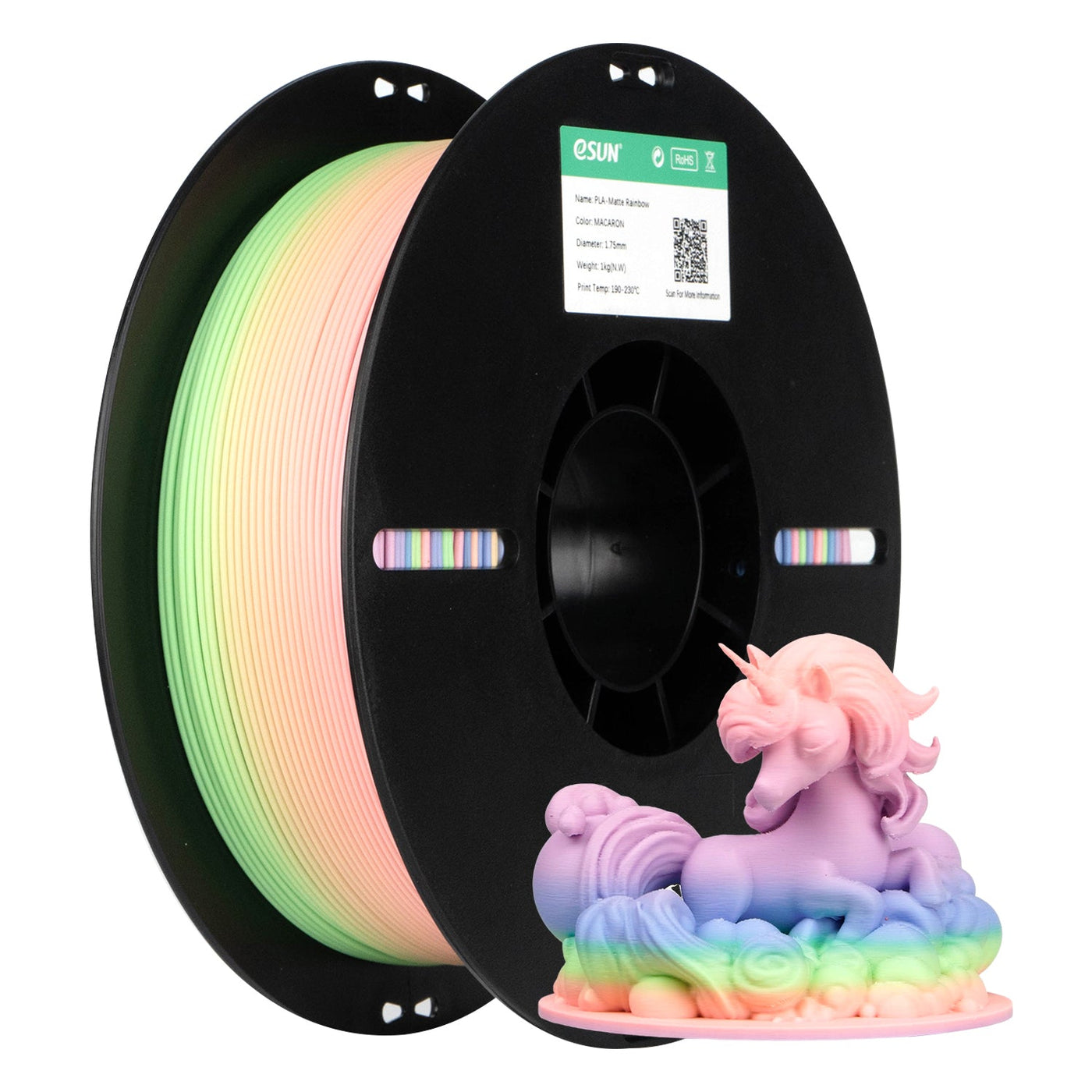 eSun Matte PLA 3D Print Filament 1.75mm 1kg | Cubic Technology