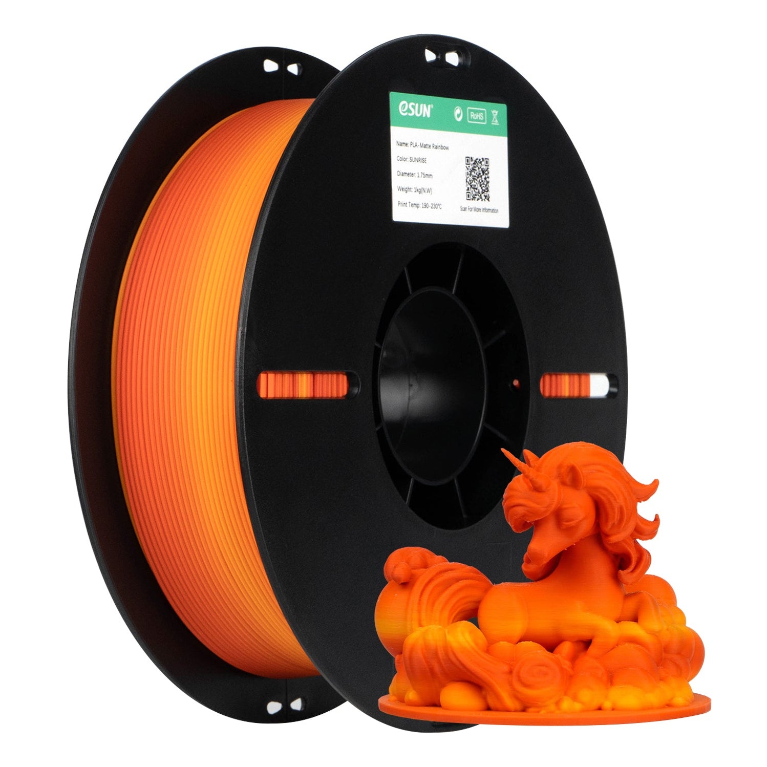 eSun Matte PLA 3D Print Filament 1.75mm 1kg | Cubic Technology