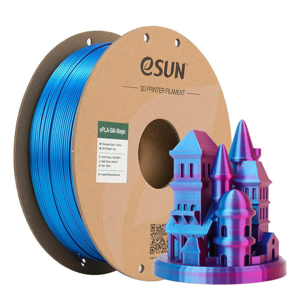 eSun eSilk-Magic Dual Colour 3D Print Filament 1.75mm 1kg — Cubic ...