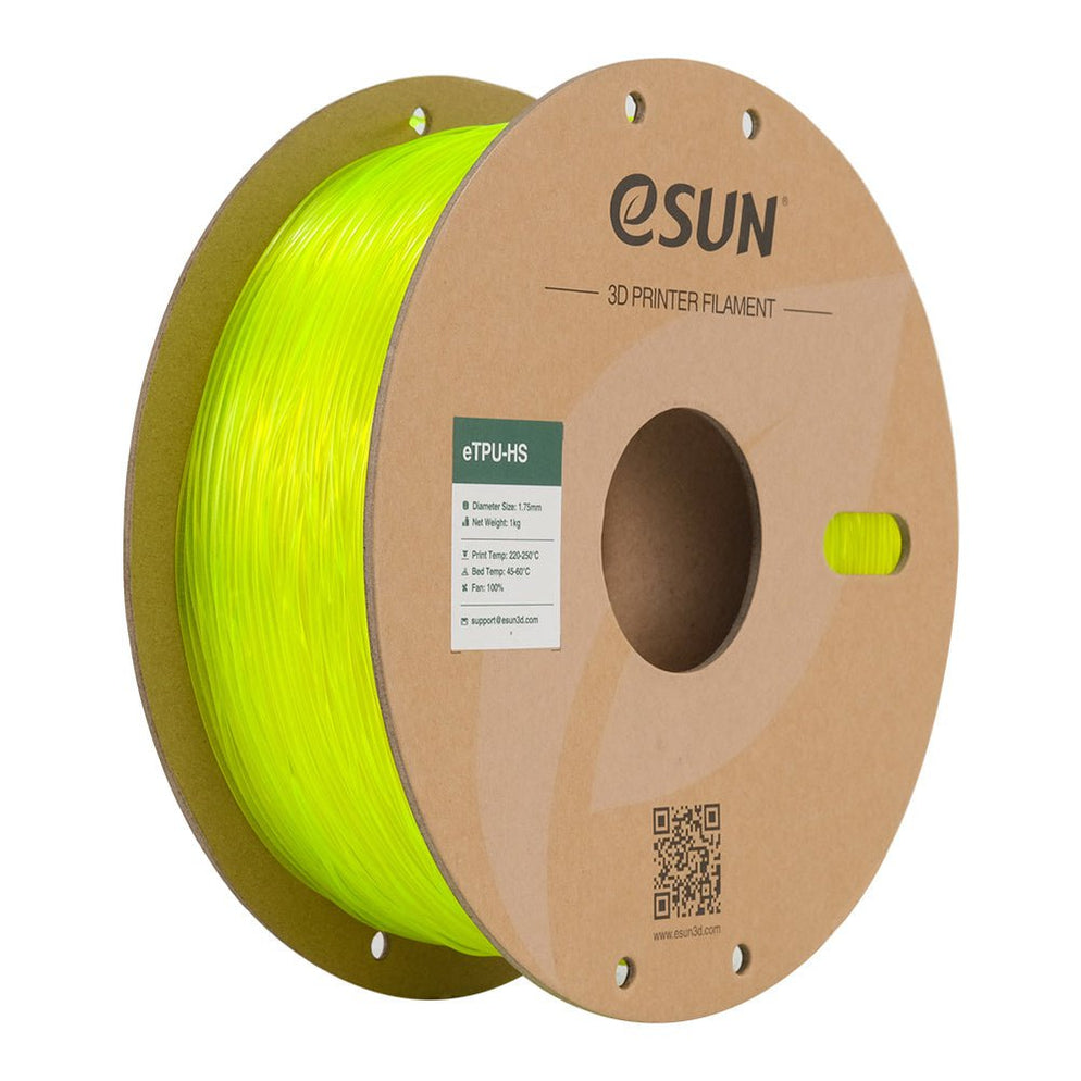eSun TPU-HS High Speed Flexible 3D Print Filament | Cubic Technology