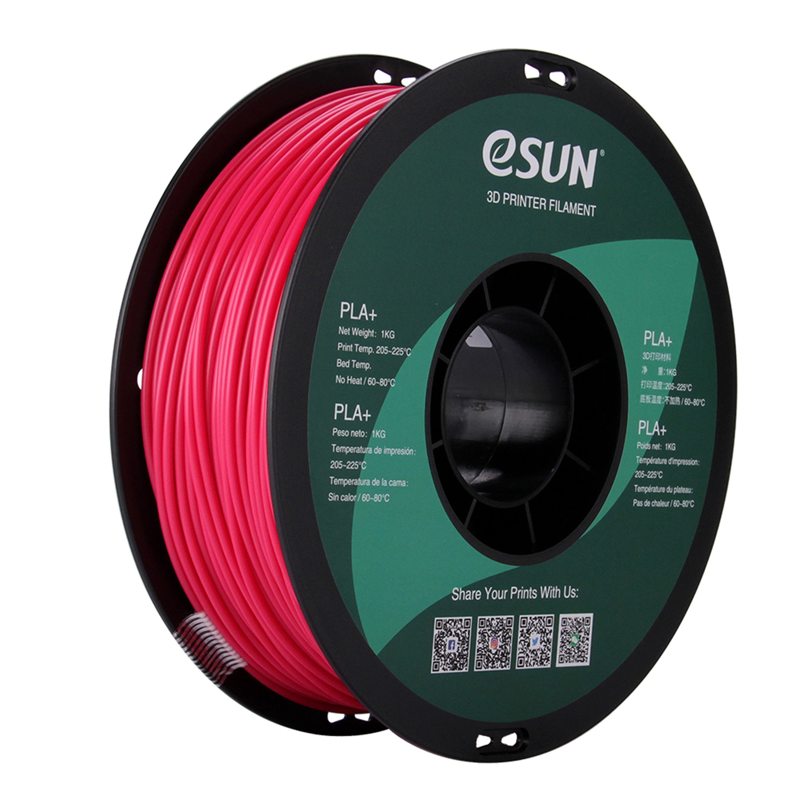 eSUN PLA+ 3D Filament 2.85mm 1kg | Cubic Technology