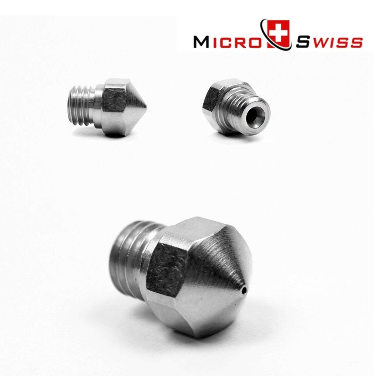 Micro Swiss Nozzle for MK10 All Metal Hotend Kit | Cubic Technology