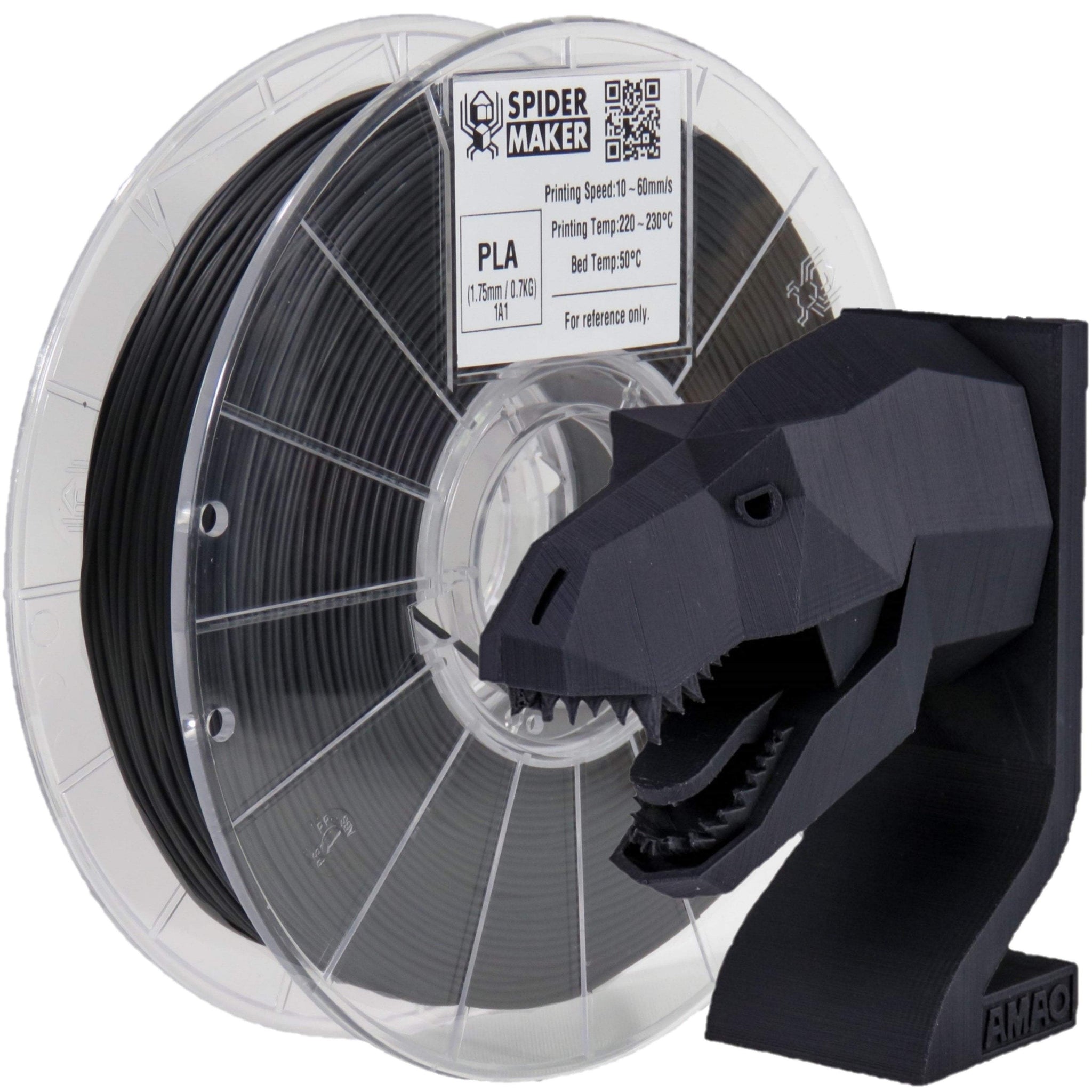 Black PLA - Buy Black PLA 3D Printer Filaments for All Needs — Cubic ...